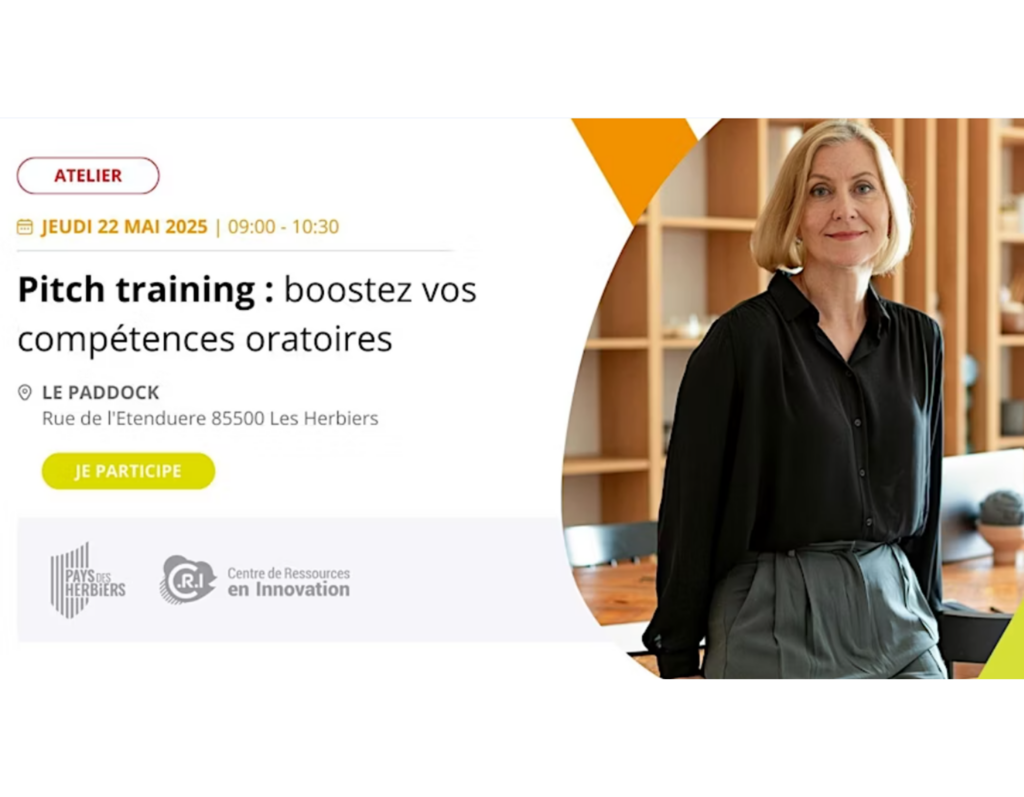 Pitch training : boostez vos compétences oratoires - Printemps de l'innovation